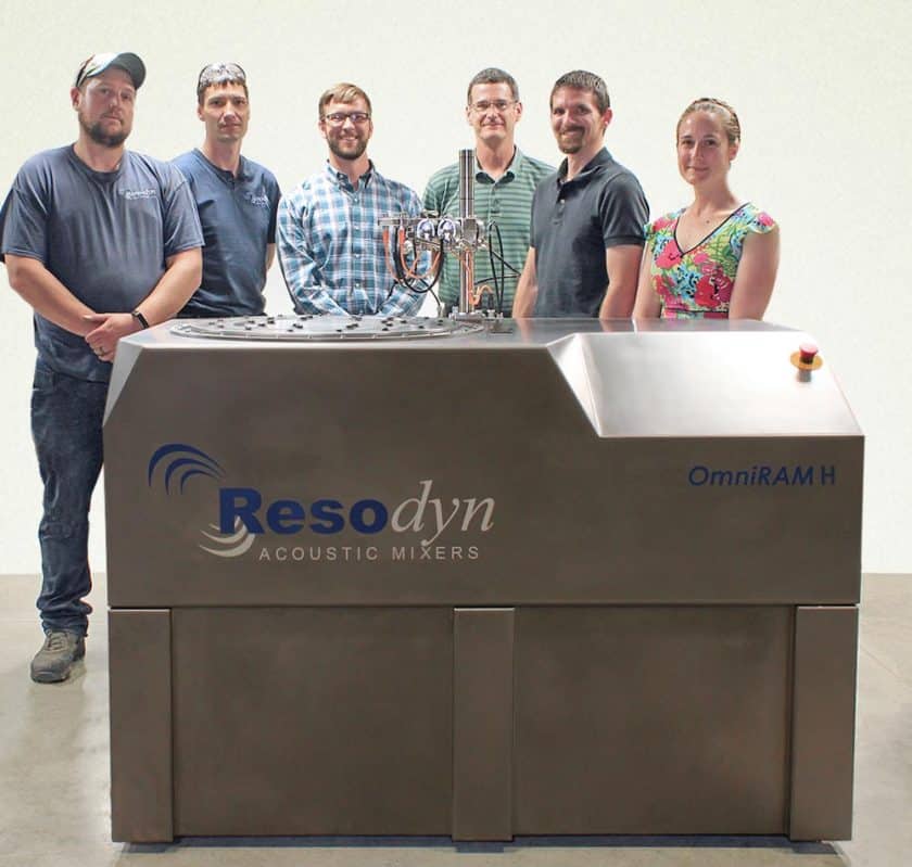 Inaugural OmniRAM “H” Ships to UK - Resodyn Acoustic Mixers