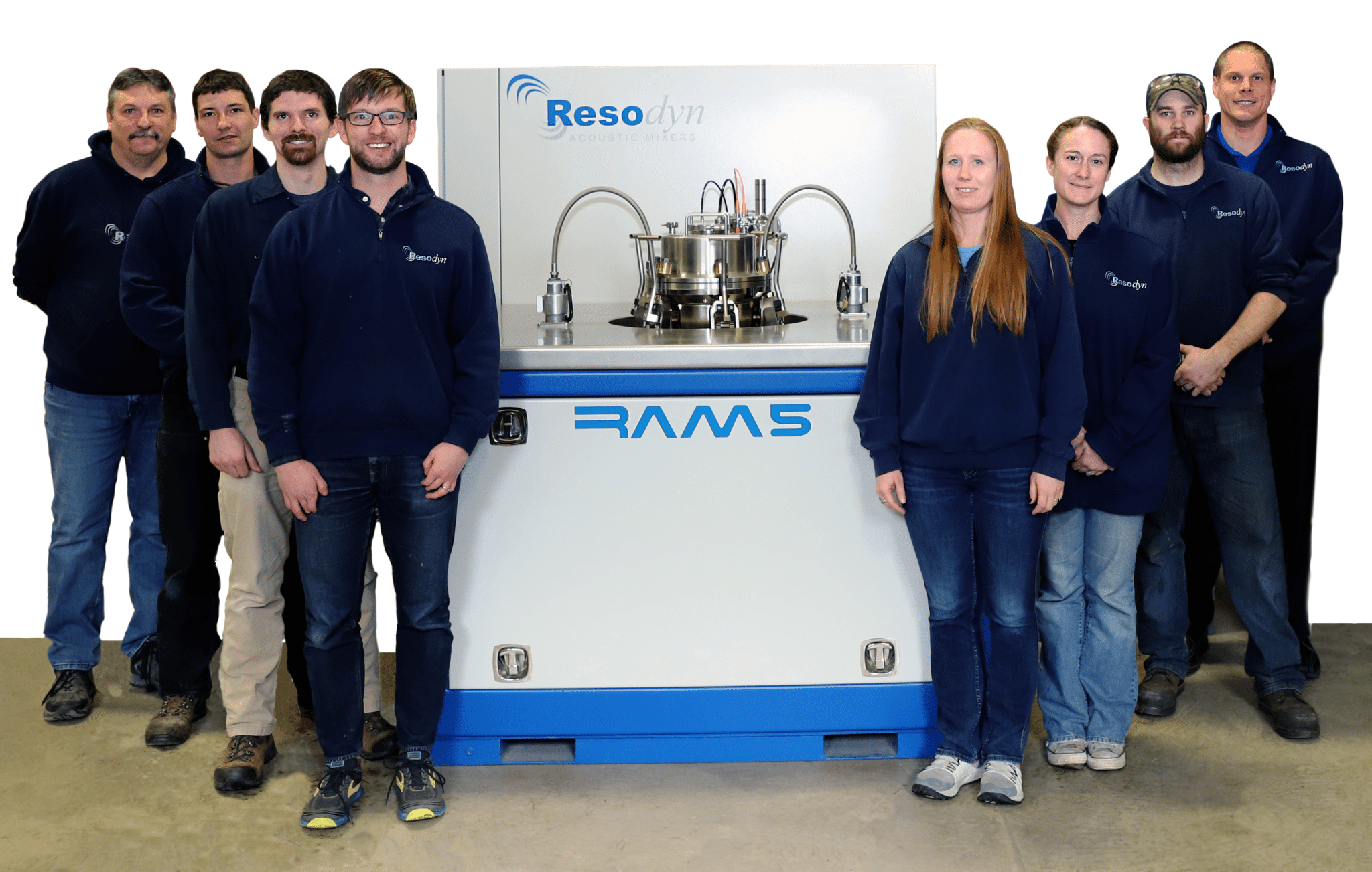 RAM 5 Ships to Piccatinny Arsenal - Resodyn Acoustic Mixers