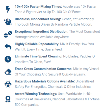 LabRAM II Laboratory Mixer Product Data Sheet - Resodyn Acoustic Mixers